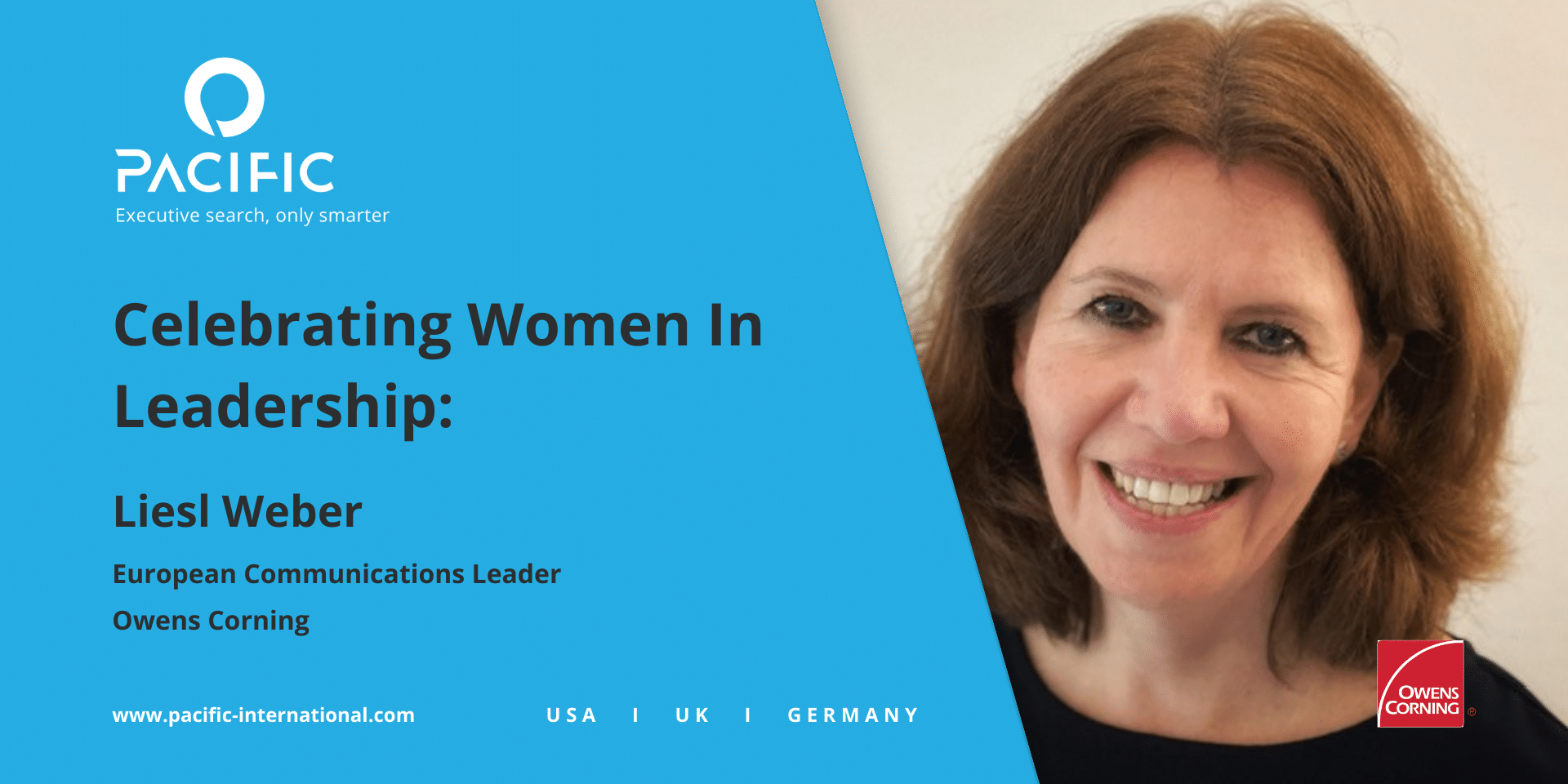 Celebrating Women In Leadership - Liesl Weber